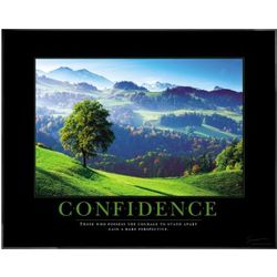 Confidence Tree Motivational Poster - FindGift.com