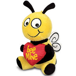 Valentine's Day Bee Mine Plush - FindGift.com